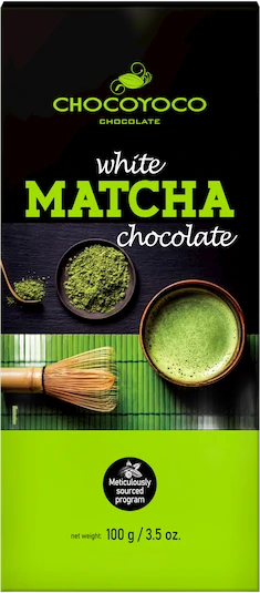 Chocoyoco 巧克優 抹茶巧克力100G - 迦淂浰股份有限公司 DELICE Int'l Co. Ltd.
